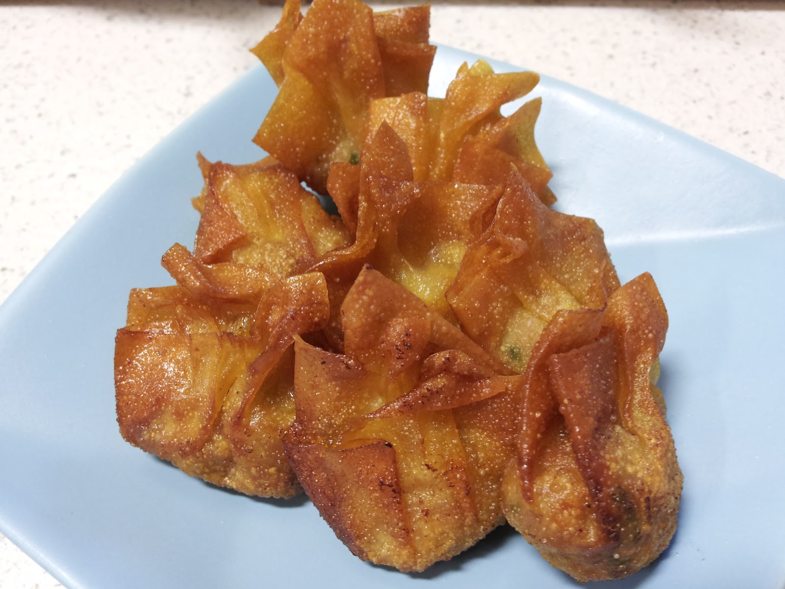 Kimchi House: Fry mini dumpling/미니만두 튀김/炸云吞