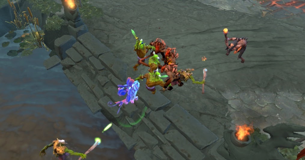 Lane Creeps. ~ DotA 2 All Day.