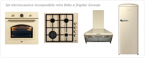 Electrocasnice incorporabile rustice