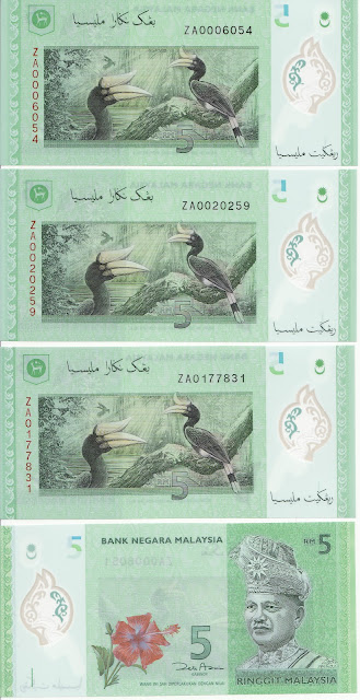 Randhawa's Bank Notes And Collectibles: Malaysia RM 5 (12th Series ...