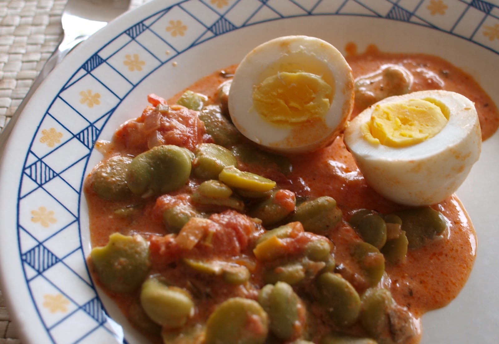 Vitale Voeding: Tuinbonen in romige tomatensaus