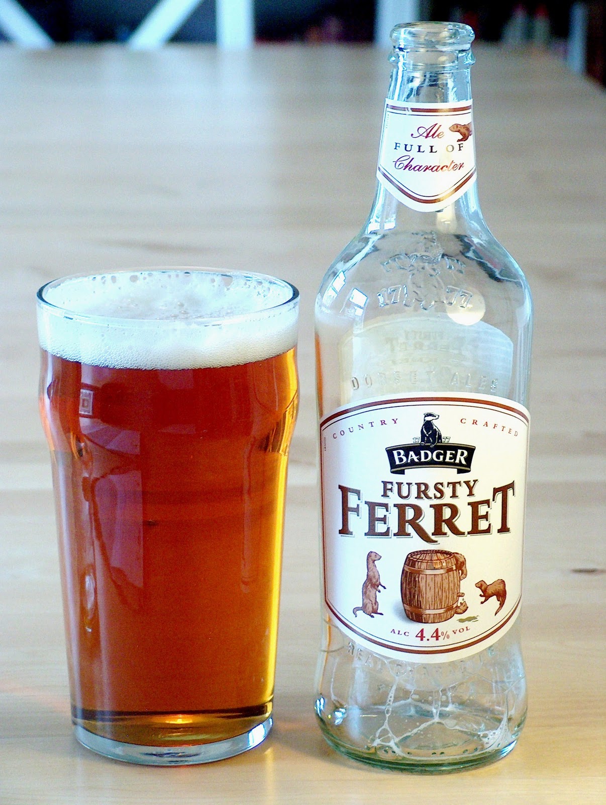 The Bottled Beer Year: Day 74, Beer 74 - Badger's "Fursty Ferret"