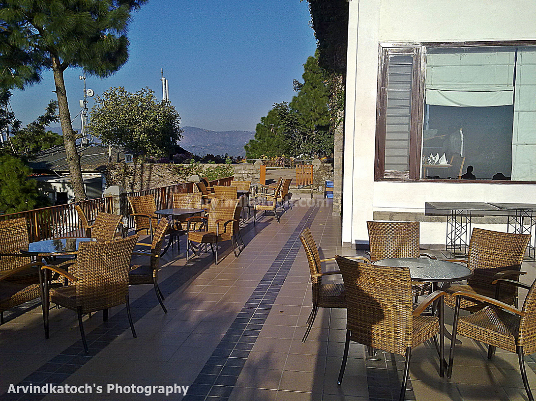 Picture of Balcony and Restaurant of Hotel Timber Trail Parwanoo (HP)