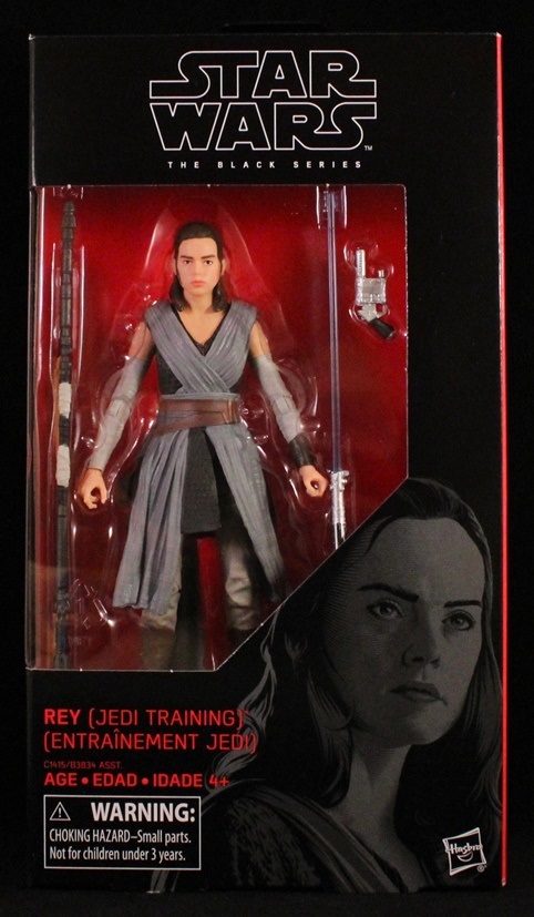 She's Fantastic: Star Wars 6" Black Series - REY (JEDI TRAINING)!