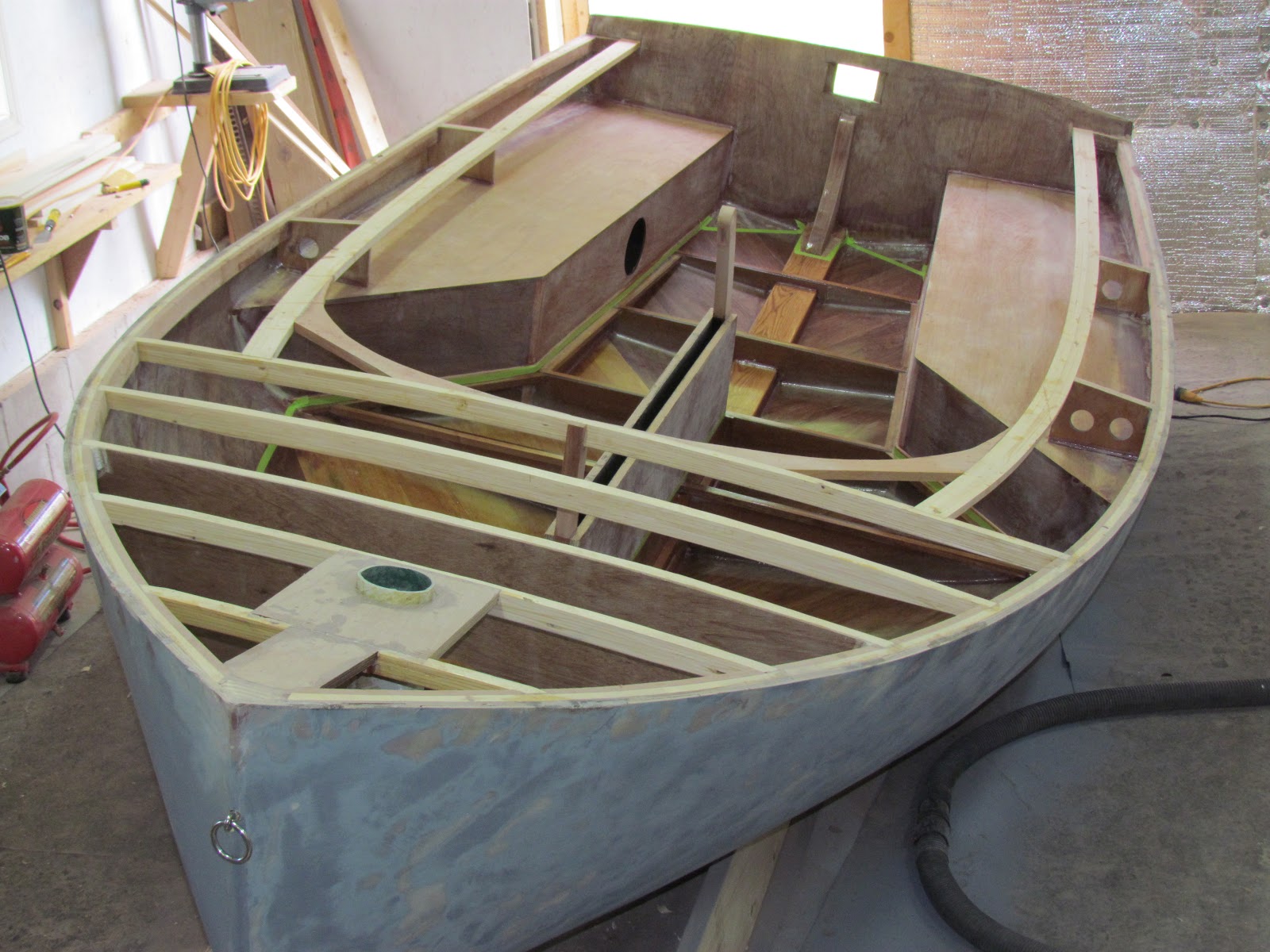 Big Pond Boat Shop: Marsh Cat Interior