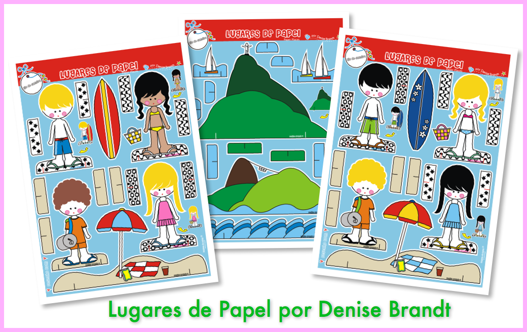 Lugares de Papel: Rio de Janeiro - Inventando com a mamãe