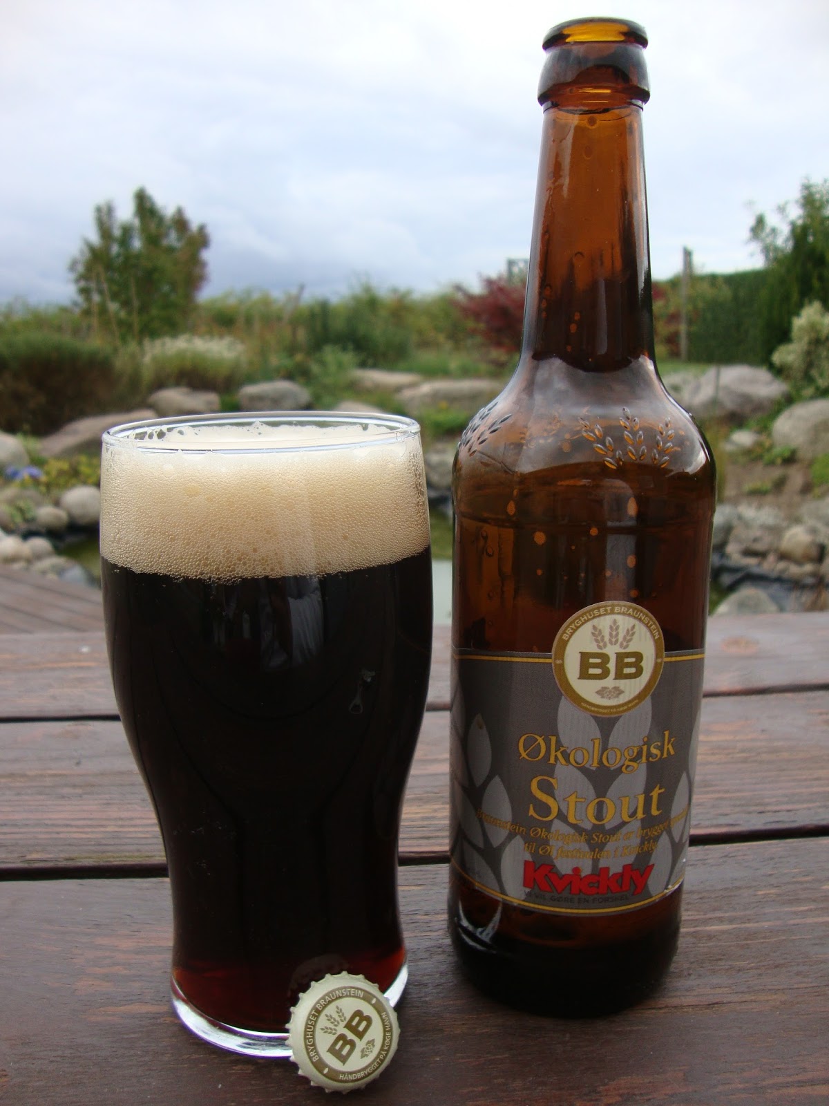 Tid til en øl: Tid til en øl - Braunstein Økologisk Stout
