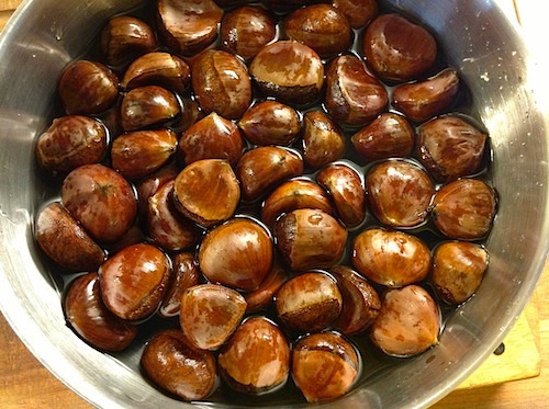 Toinen Jalka Italiassa: Toiveikkaan kastanjat uunissa