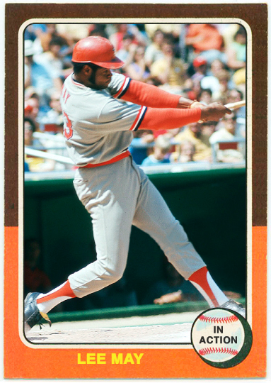 WHEN TOPPS HAD (BASE)BALLS!: 1975 IN-ACTION: LEE MAY