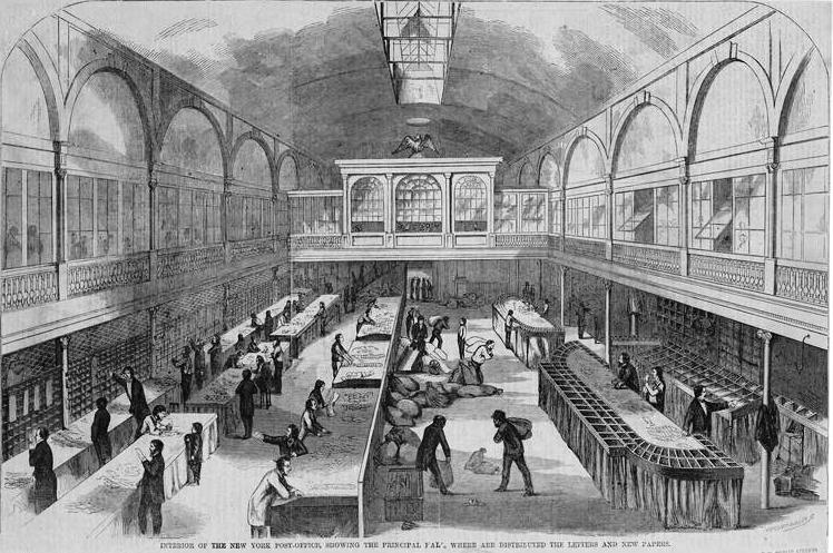 Daytonian in Manhattan: The Lost 1880 City Hall Post Office