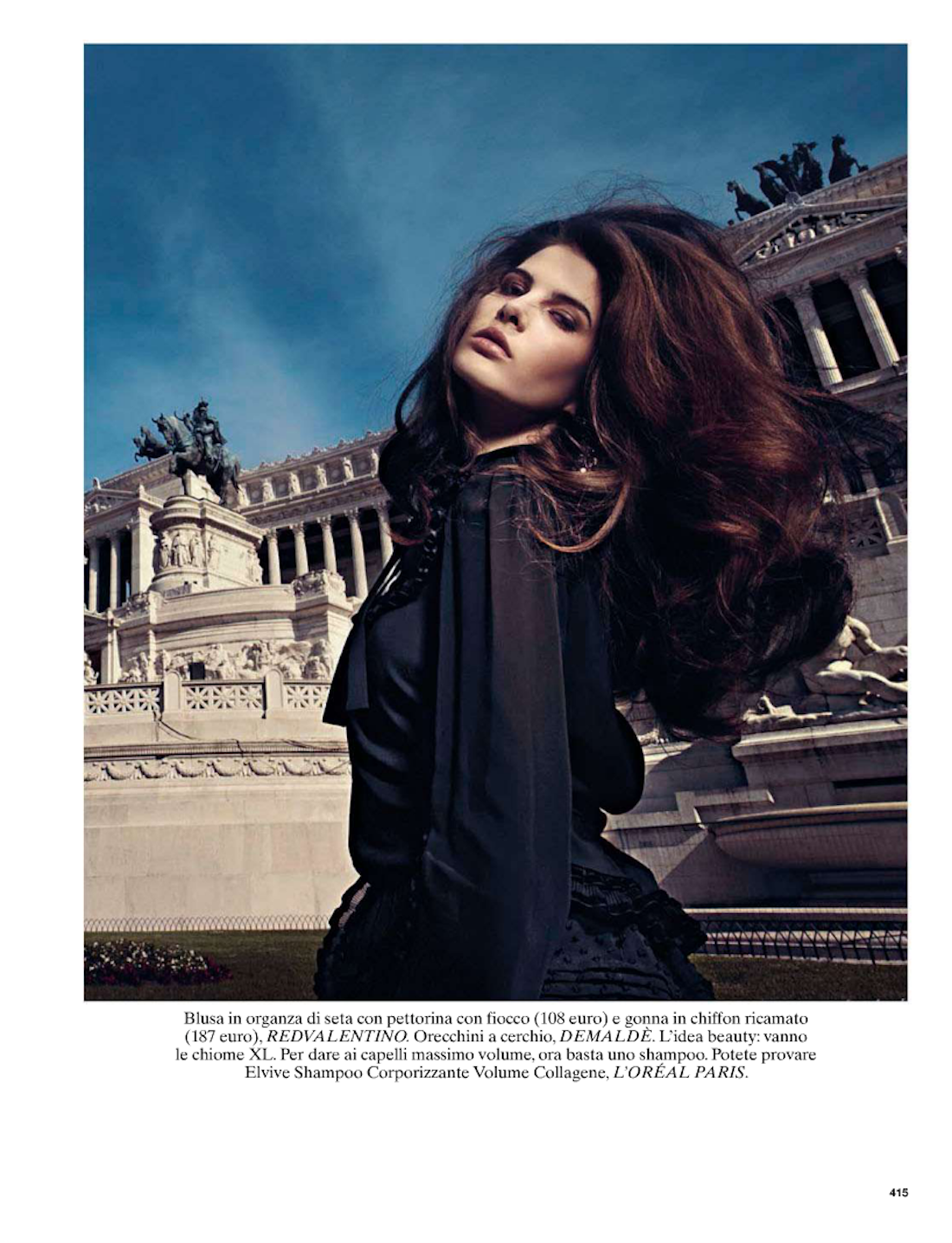 roma: monica cima and anouk sanders by vanmossevelde+n for glamour ...