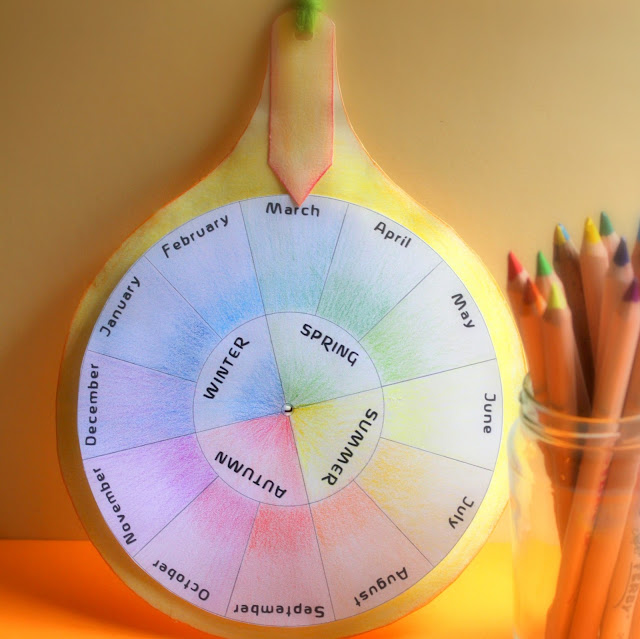 Daily Colours : Rhythm of the Year Circle - Free PDF Download