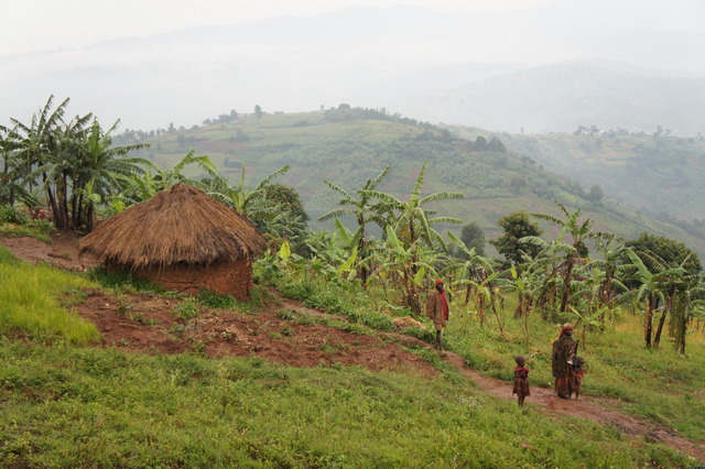 Carnet de voyage au Burundi: Vers le Nord : Banga et ses collines