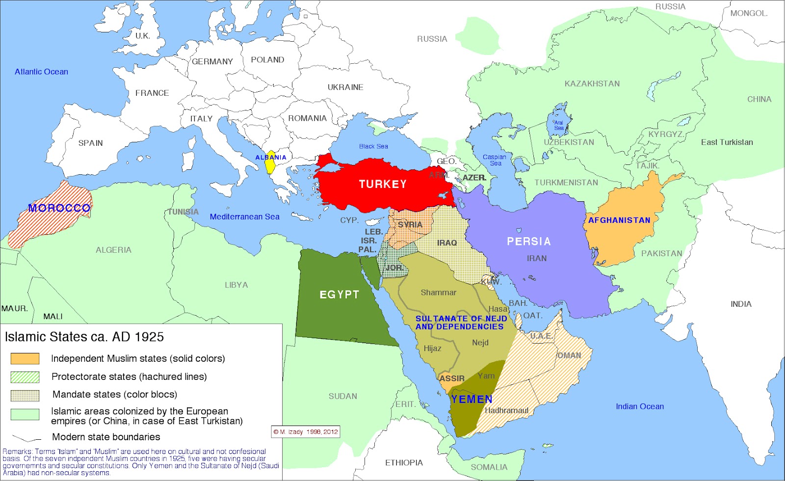 Geographia: A Geographic History of Islamic States through Maps