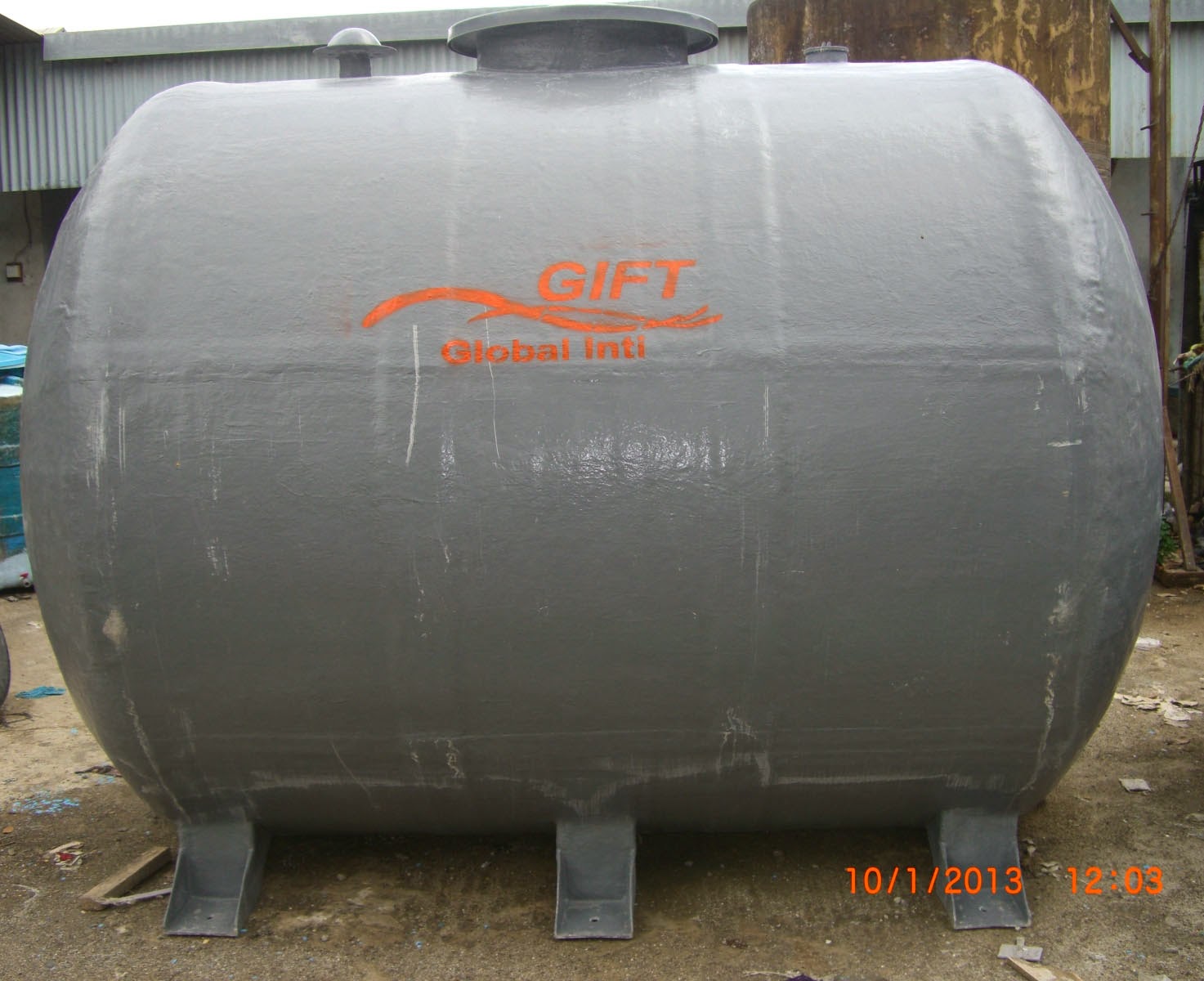 Tangki Solar - Global Inti Fibertech