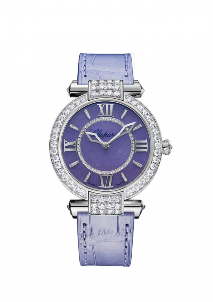 montre luxe collection: montre chopard Imperiale 36mm Lavande 384242 ...