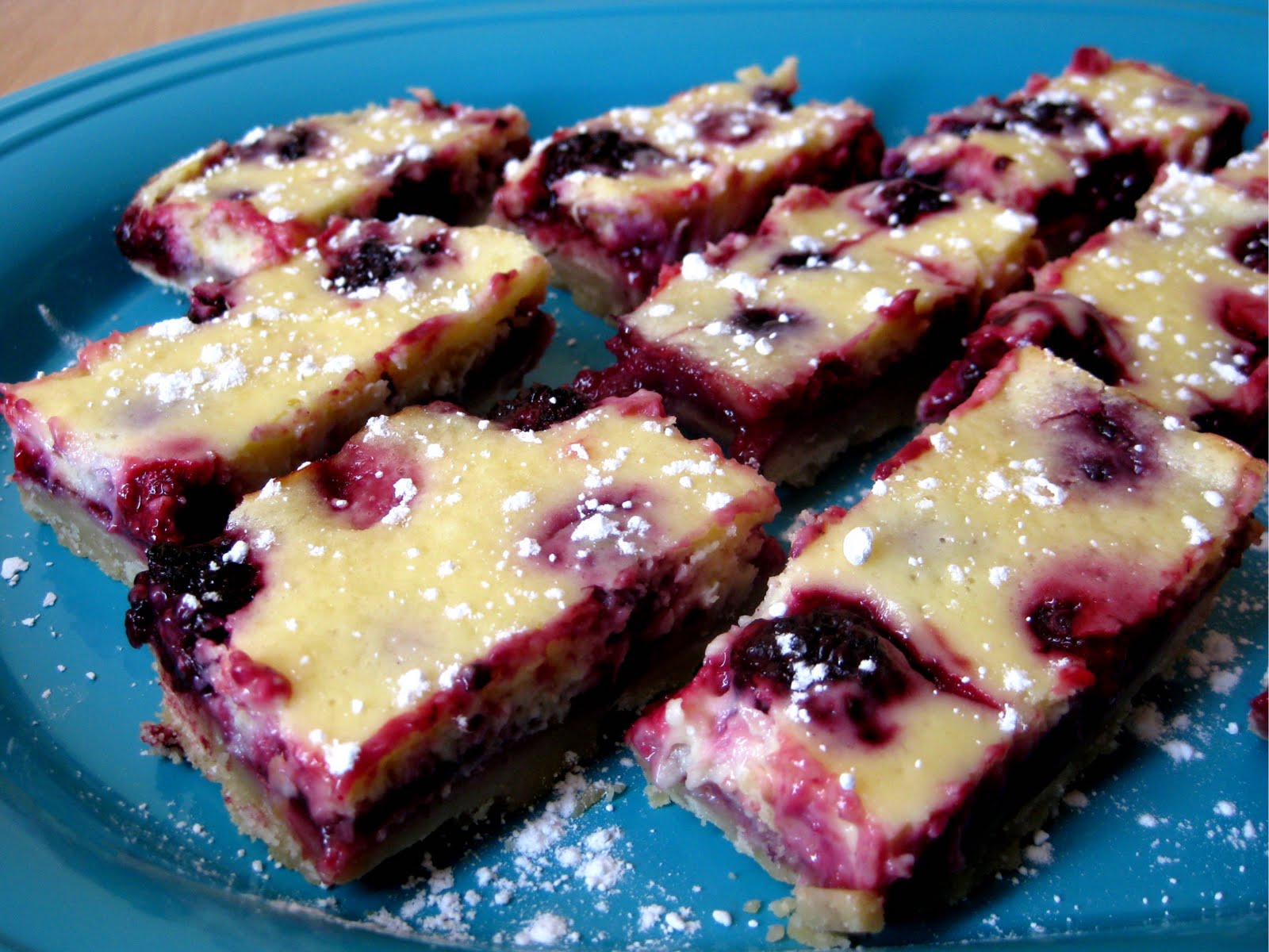 stayathomeartist.com: lemon-berry bars...
