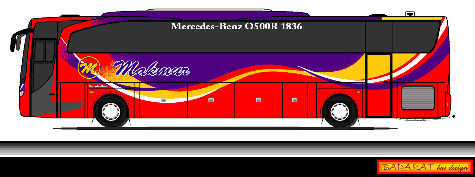 Sahabat Belajar : ART - Desain Livery Bus 2D