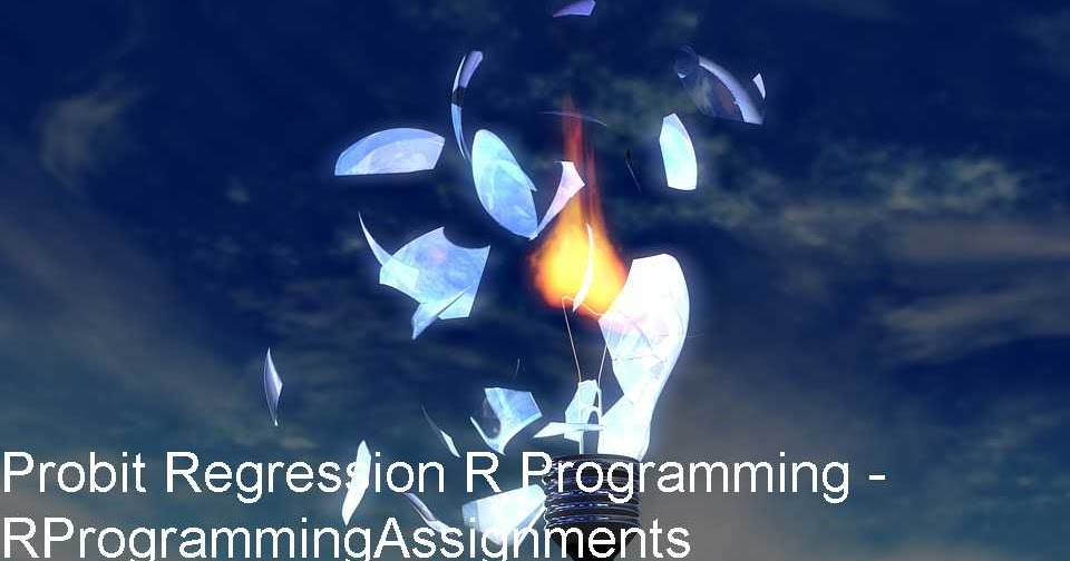 Probit Regression R Programming