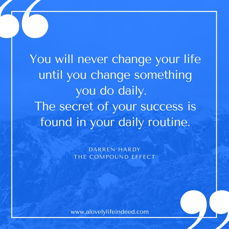 A Lovely Life, Indeed: The Power of Routine...Freedom Plan Blog ...