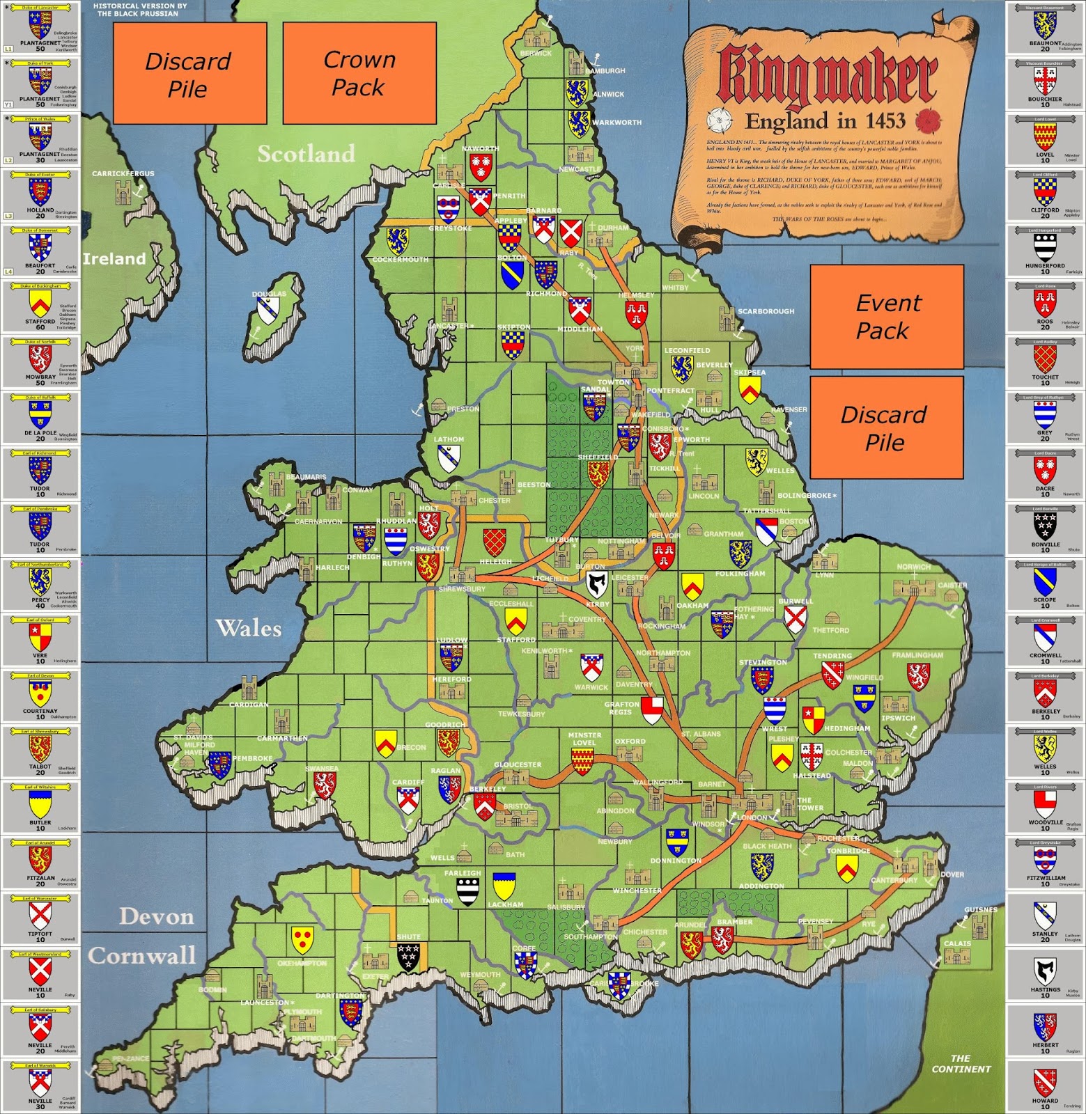El Descanso del Escriba: Kingmaker:El hacedor de reyes de la dos Rosas