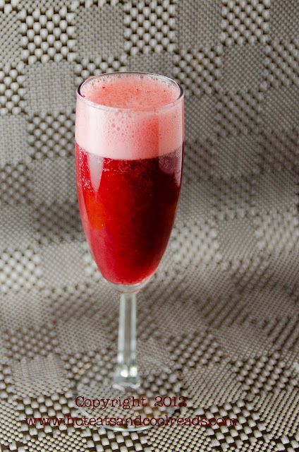 Mixed Berry Bellinis Made with Moscato d'Asti Recipe