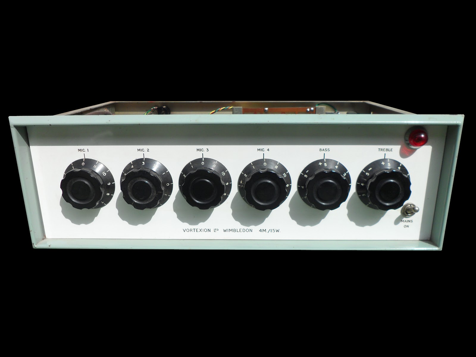 Vintage Audio Workshop: Vortexion 4M/15W Mic-Amp Photoset