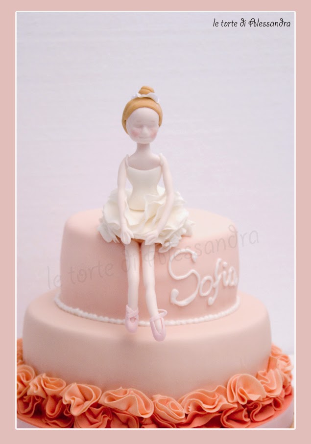 Le torte di Alessandra: La ballerina sulla torta