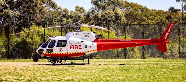 NSW RADIO AND COMMUNICATIONS - by Michael Bailey: RURAL FIRE HELICOPTER ...