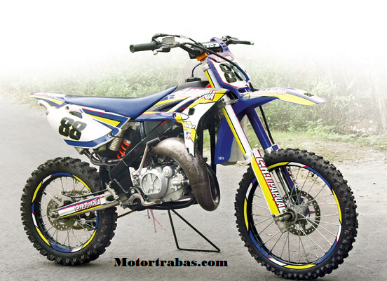 SPEK MODIF KAWASAKI NINJA 2 TAK MODIF TRAIL | Modifikasi Motor Trail