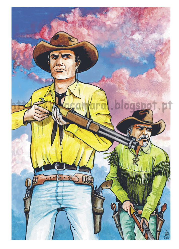 JOÃO AMARAL: TEX WILLER E KIT CARSON