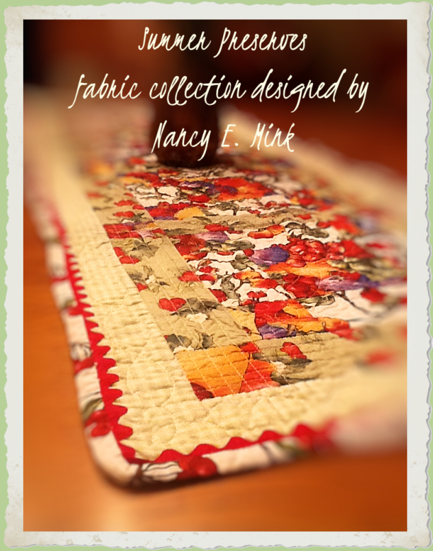 Nancy E. Mink; the Heavenly Seasoned Palette: "Summer Preserves" fabric ...