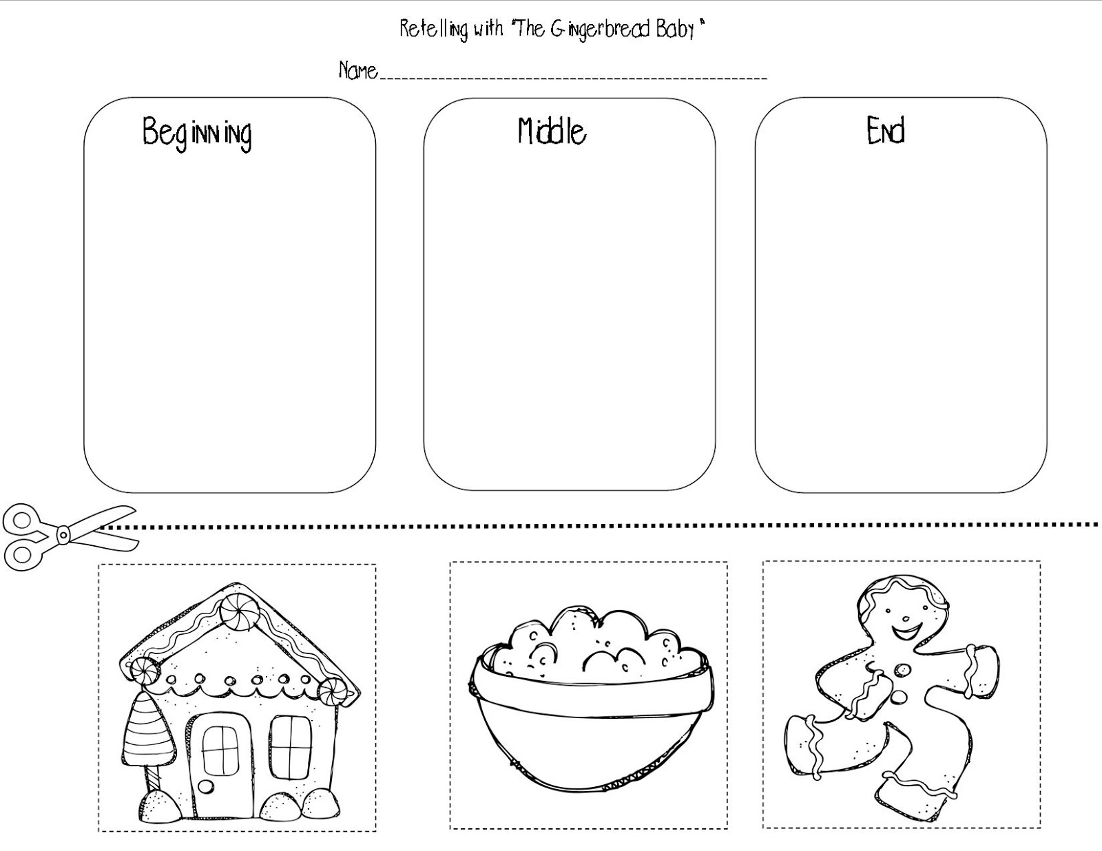 Mrs. Bohaty's Kindergarten Kingdom: Gingerbread freebie and Christmas ...