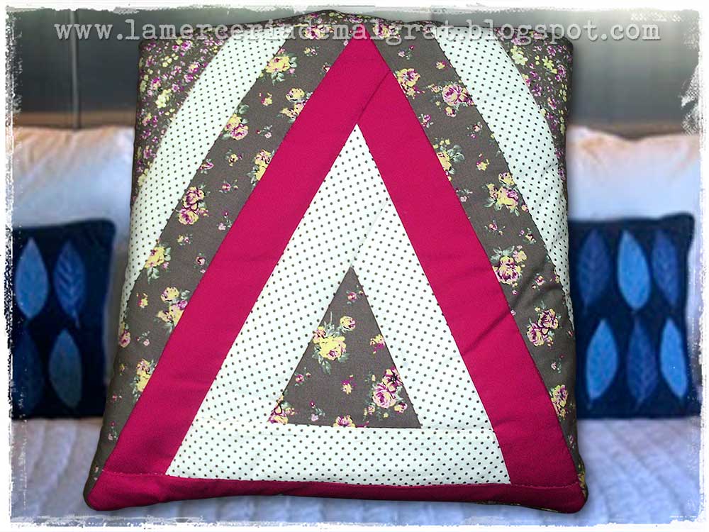 LA MERCERIA de MALGRAT: Patchwork : cojin manta