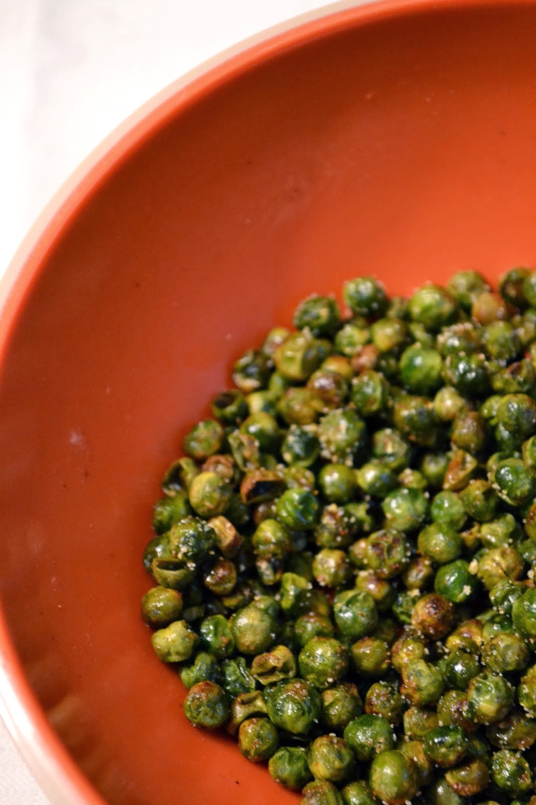 Simple Savory & Satisfying: Roasted Peas