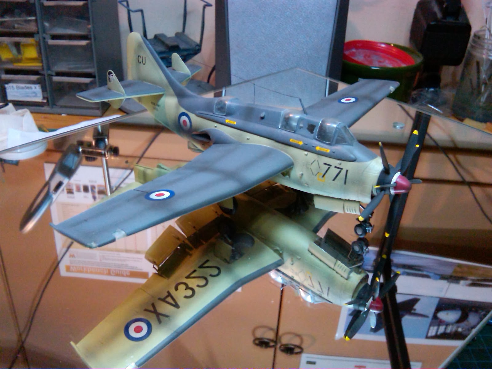 The Mechanics Modelling World: Fairey Gannet AS.Mk.1/4 Finished