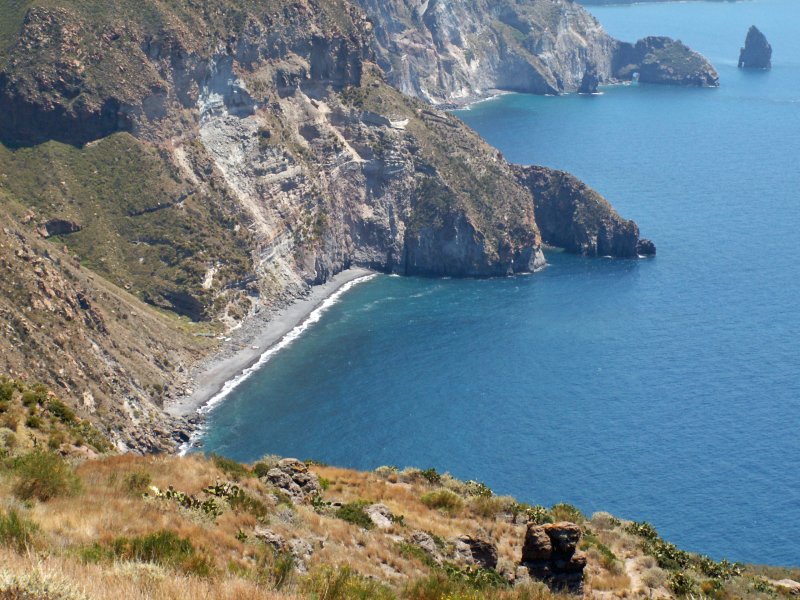 Viajar a Sicilia: Islas Eolias: las playas de Lipari