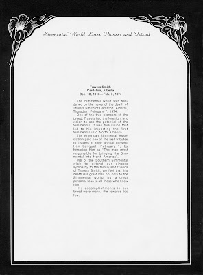 Early Years of Simmental in North America: December 2011