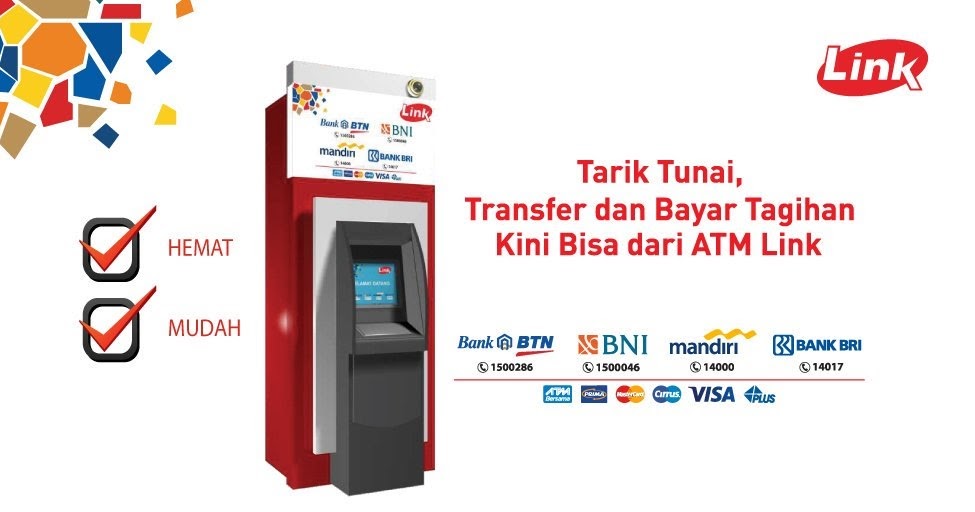 Dengan ATM Link, Kini Bertransaksi Lebih Mudah dan Lebih Dekat