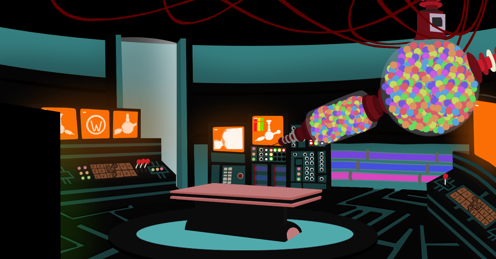 Ethan Clements: Corridor and Laser Room Mock Models...