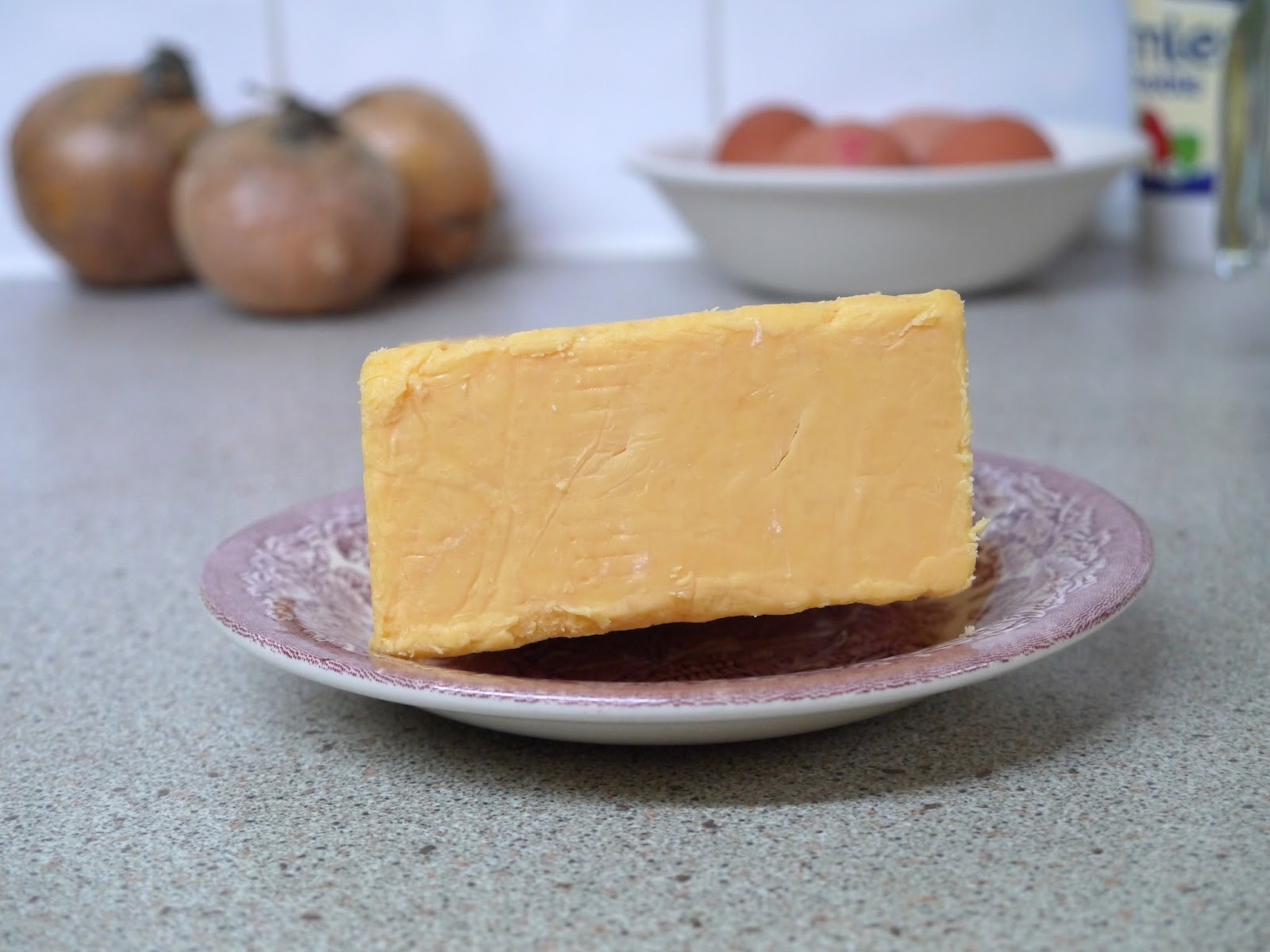 This Muslim Girl Bakes: Cheddar and Caramelised Onion Flan.