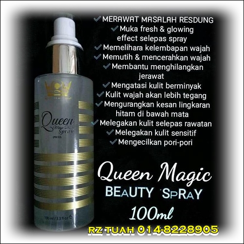 Queen Magic Beauty Spray by QM - Rz Tuah Ent