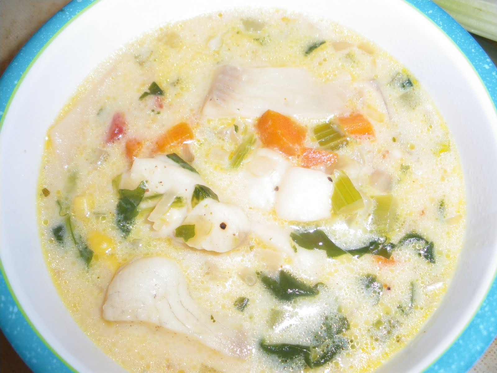 Mouth watering recipes from Azeema's Kitchen: Fish soup with Rice ...