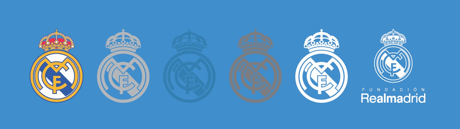 Soccer Jersey and Jersey Font: Real Madrid Original Club Crest(Vector)