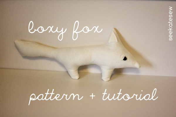 boxy fox pattern + tutorial - see kate sew