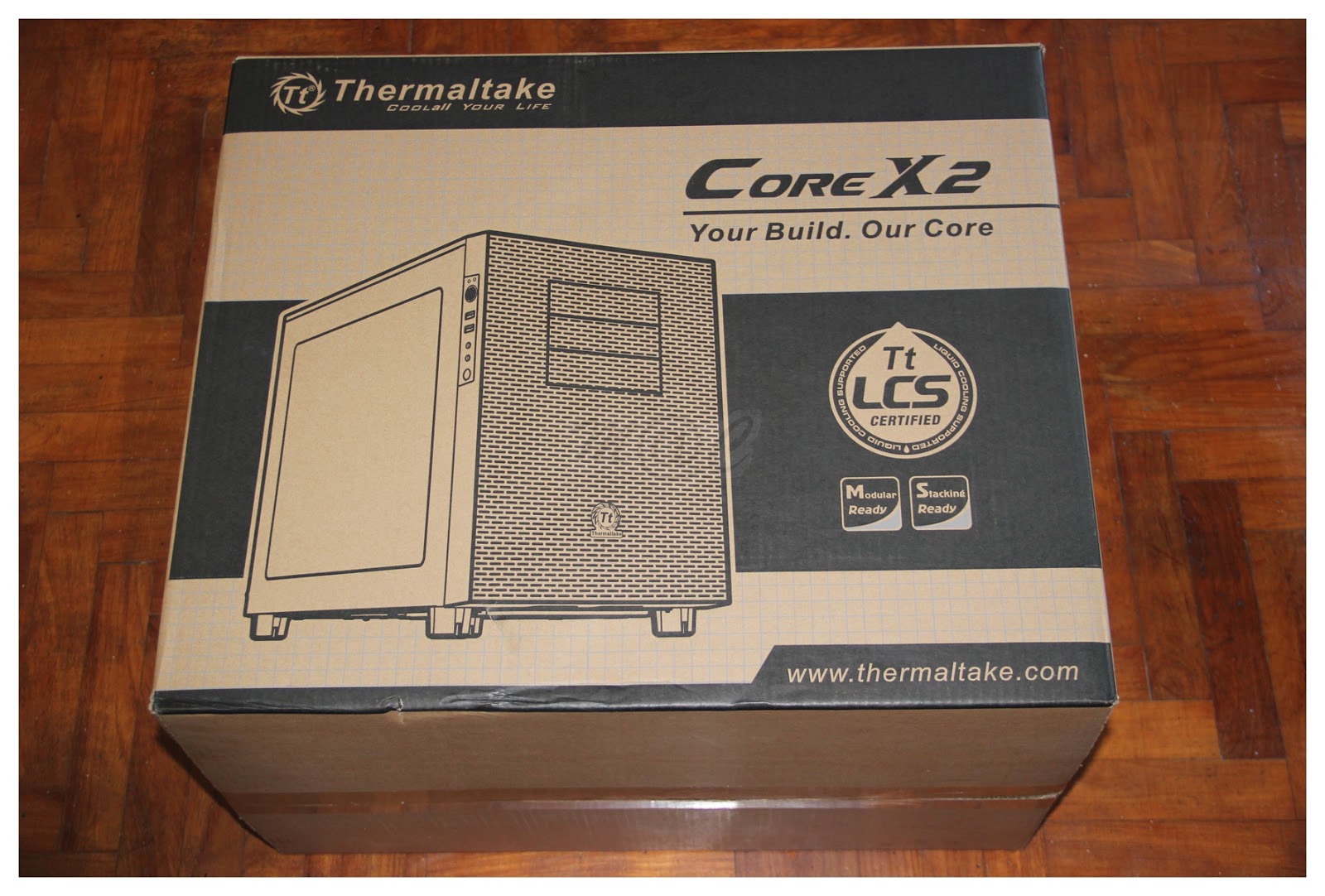 [PC Case - endless stackable mATX] Introducing The Thermaltake Core X2 ...