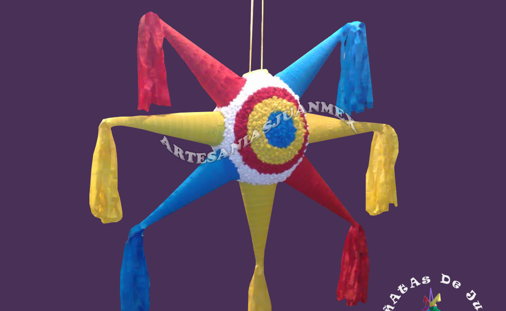 LAS PIÑATAS DE JUANMEX: Mis Piñatas, Piñatas Estrella 7 picos
