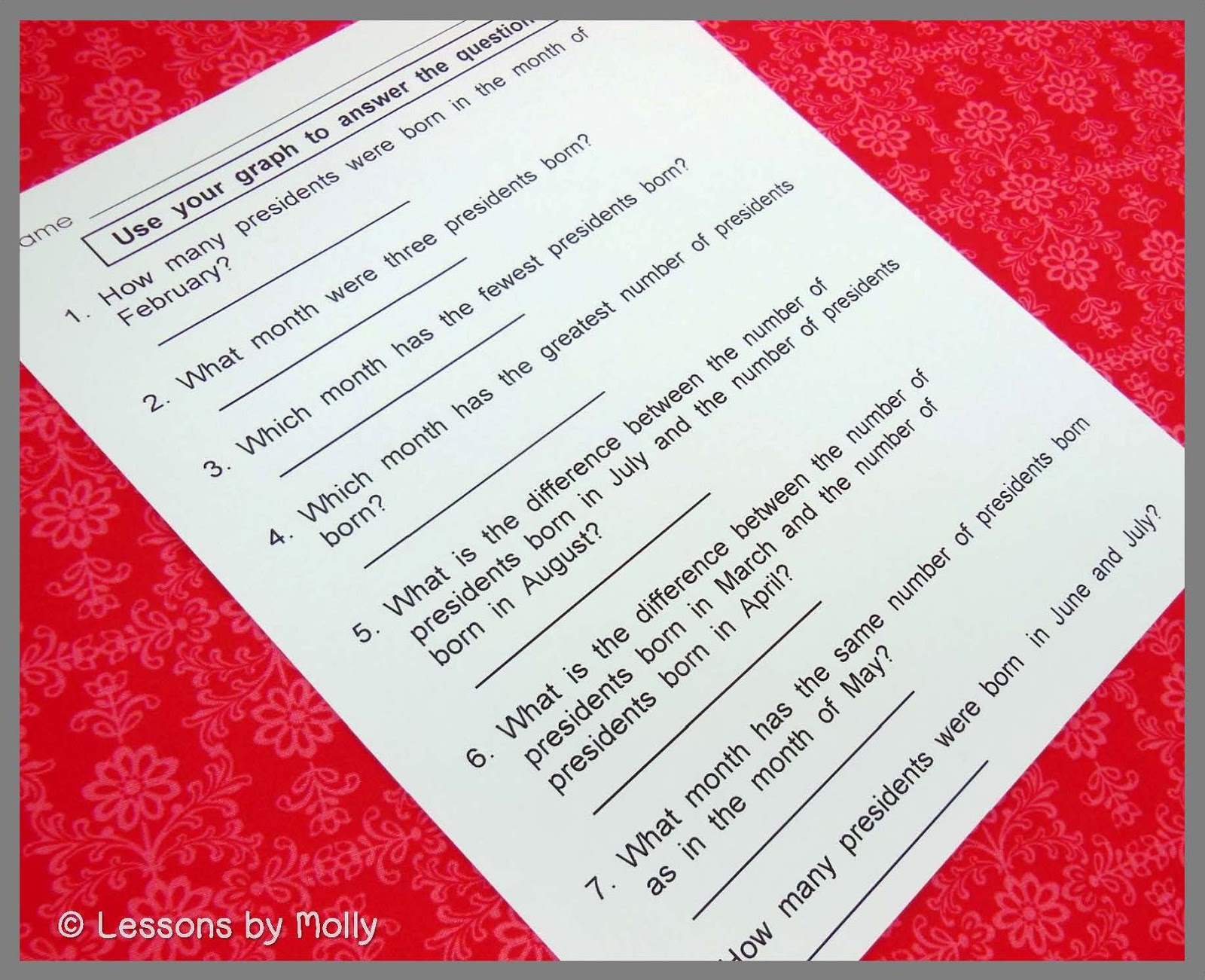 Lessons by Molly: President's Day Fun, Facts, and Trivia