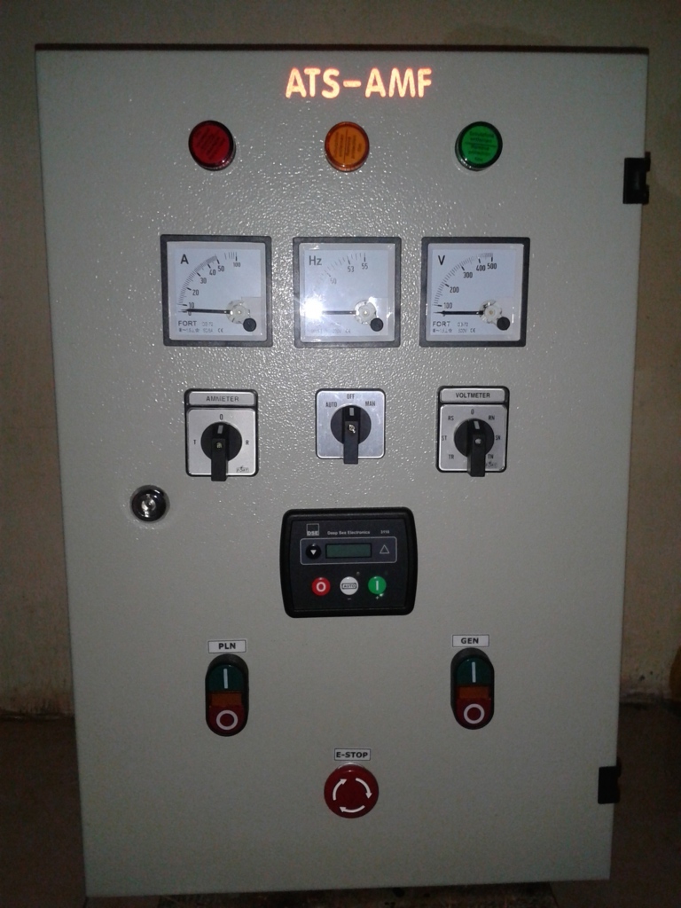 PANEL ATS/AMF ~ INFO SERVICE GENSET