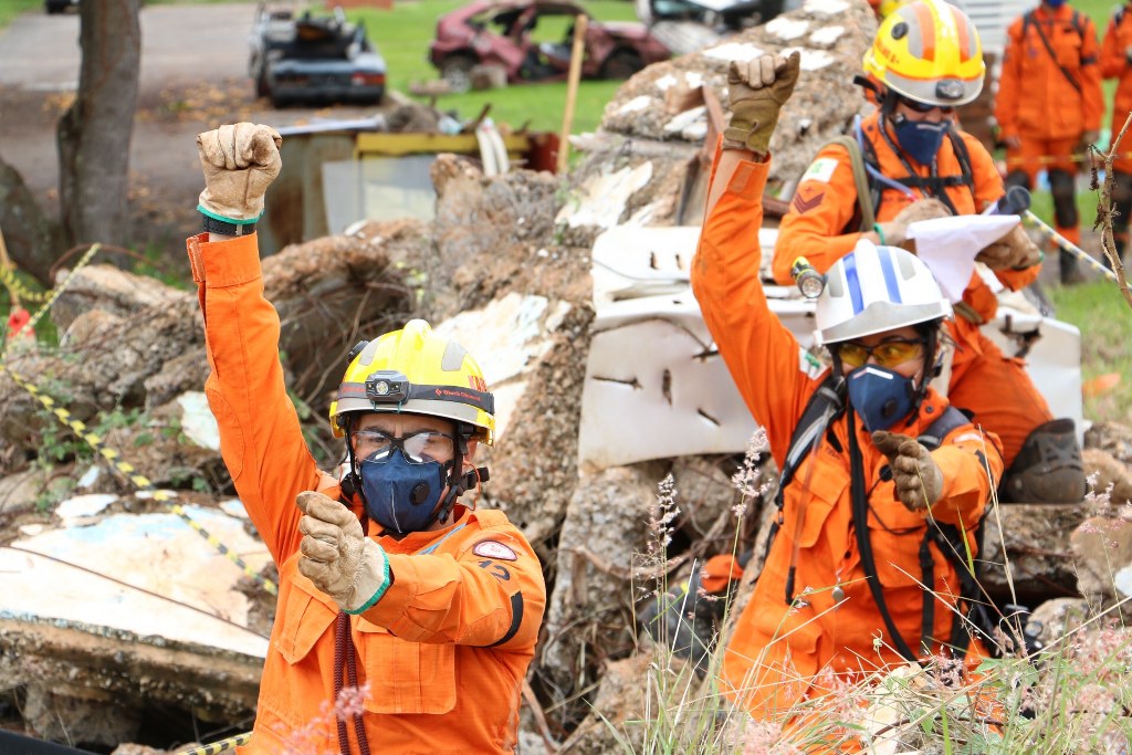 CURSO DE BUSCA E RESGATE EM ESTRUTURAS COLAPSADAS - BREC - BOMBEIROS DF